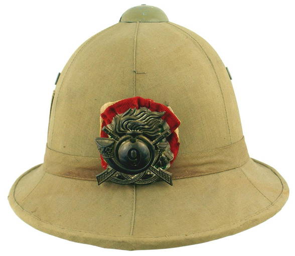 Italian WWII pith helmet (#0309) on Dec 17, 2022 | Mohawk Arms Inc. in NY