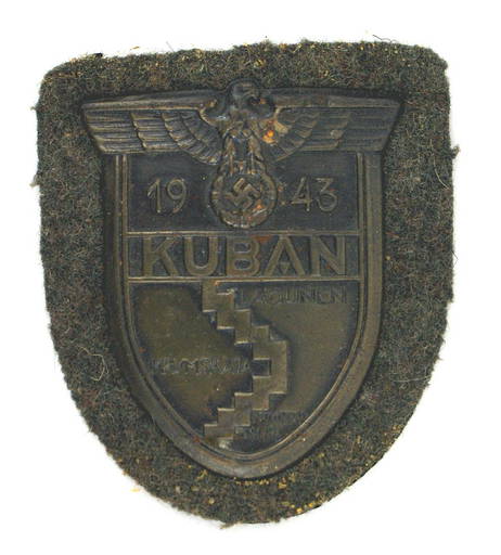 German WWII KUBAN shield (#0457) on Dec 17, 2022 | Mohawk Arms Inc. in NY