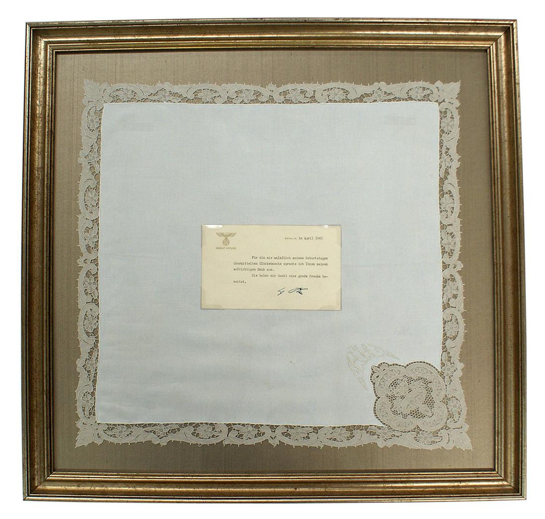 German WWII Adolf Hitler tablecloth doily (#0752) on Dec 17, 2022 ...