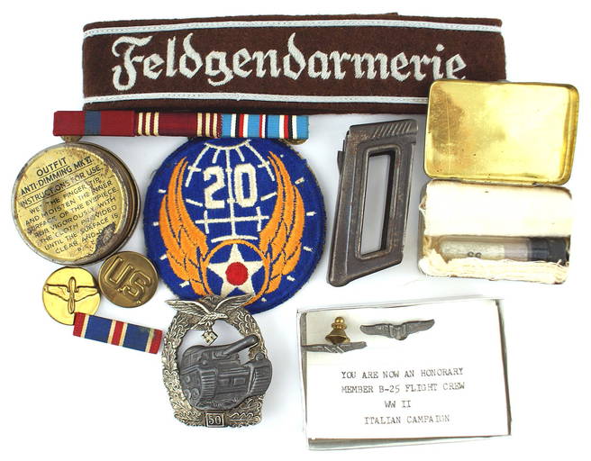 US WWII 20th Air force patch discs etc - Dec 17, 2022 | Mohawk Arms Inc ...