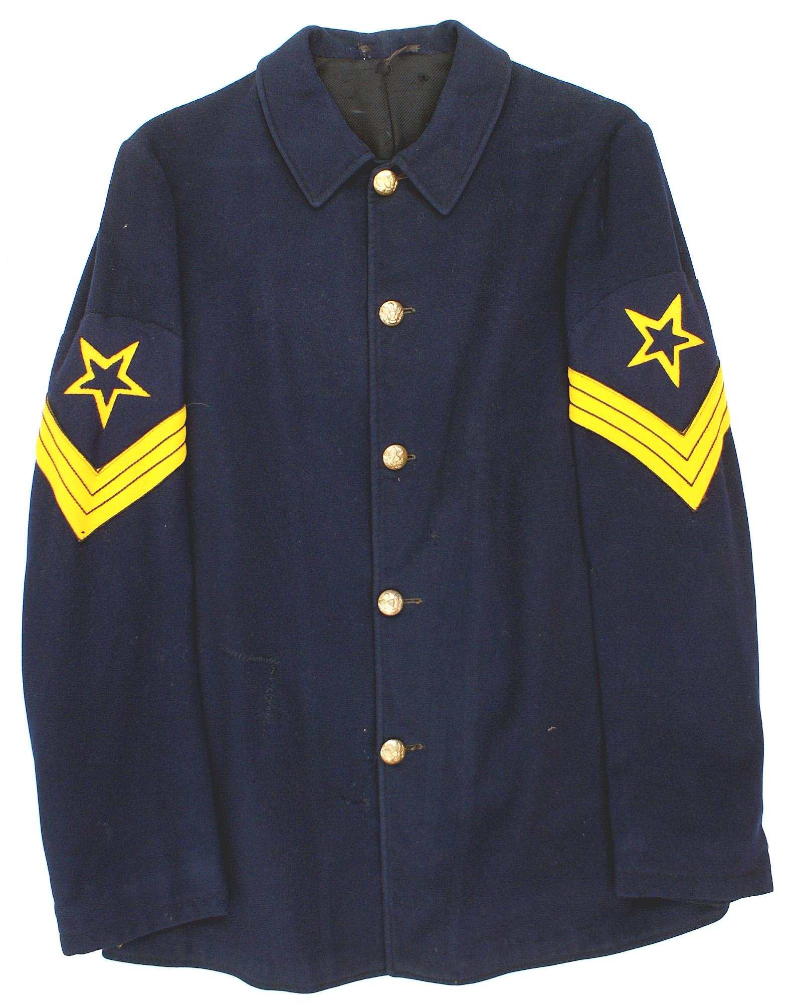 Us Indian Wars Cavalry Ordnance Sgt M1874 Tunic