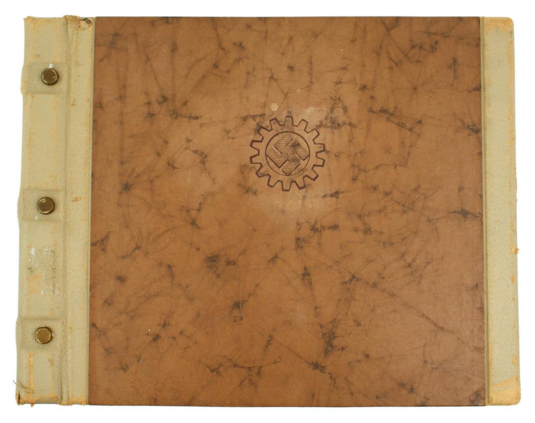 German Wwii Daf Labor Front Photo Album Auction