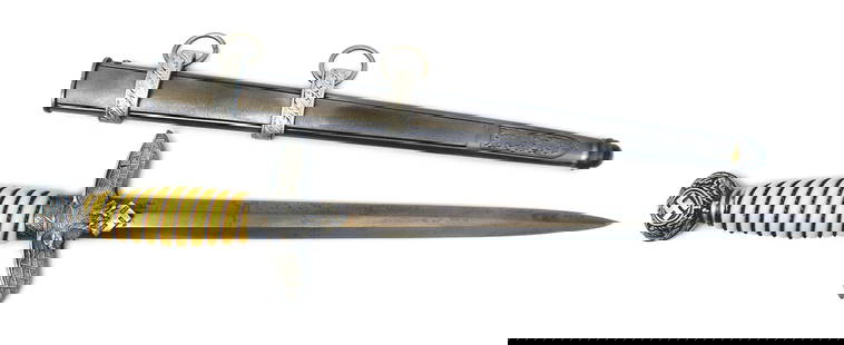 German Wwii Luftwaffe 2nd Model Dagger Auction