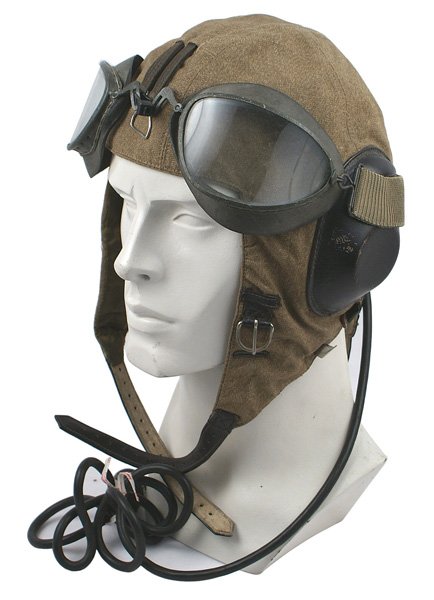 398: German WWII Luftwaffe pilot helmet - Nov 16, 2012 | Mohawk Arms ...