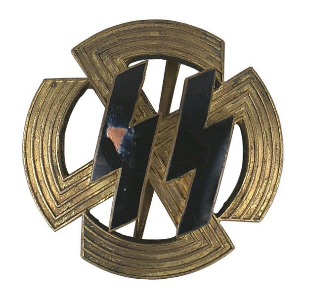 Germanic Proficiency Ss Runes Badge Repro