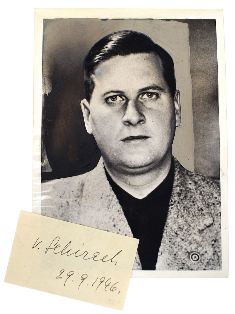 German Wwii Hitler Youth Von Schirach Autograph