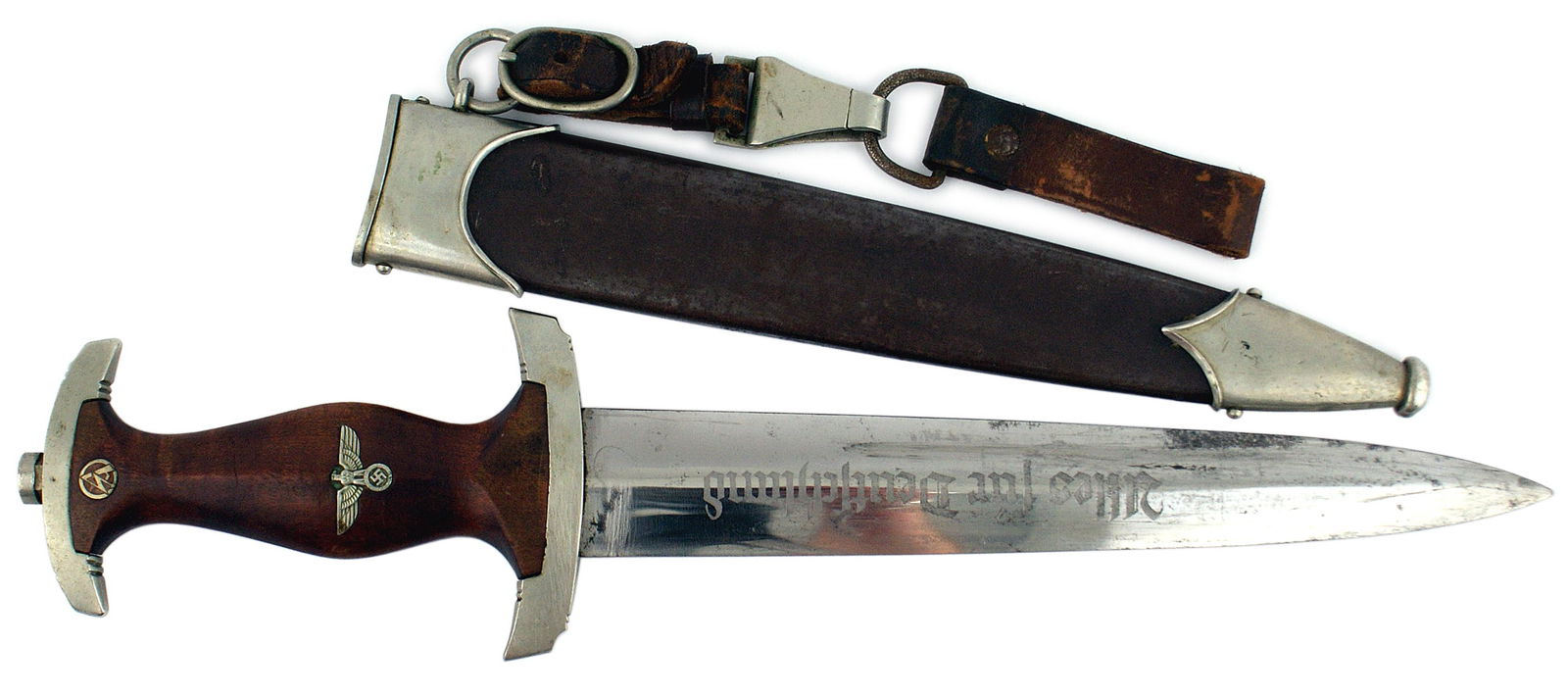 German Wwii Sa Ground Rohm Dagger Auction