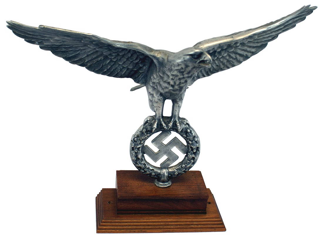 German Wwii Military Schellenbaum Eagle Top Auction