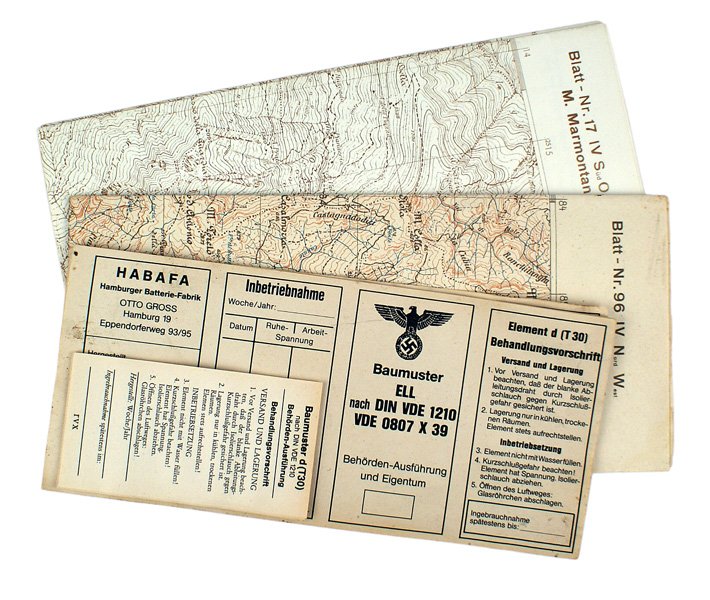 Lot German WWII Army field maps /instructions - Jun 07, 2013 | Mohawk ...