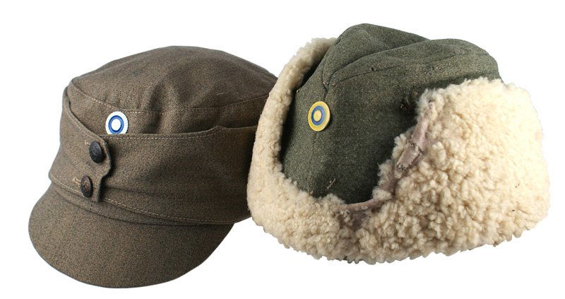 Lot of 2 Finnish WWII winter caps - Jun 07, 2013 | Mohawk Arms Inc. in NY