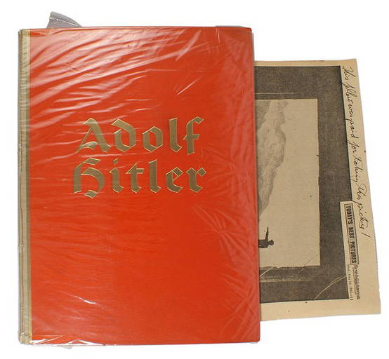 U.S. WWII GI souvenir Adolf Hitler album - Dec 07, 2013 | Mohawk Arms ...