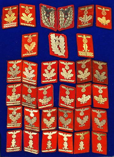 Collection Of Nsdap Collar Tabs