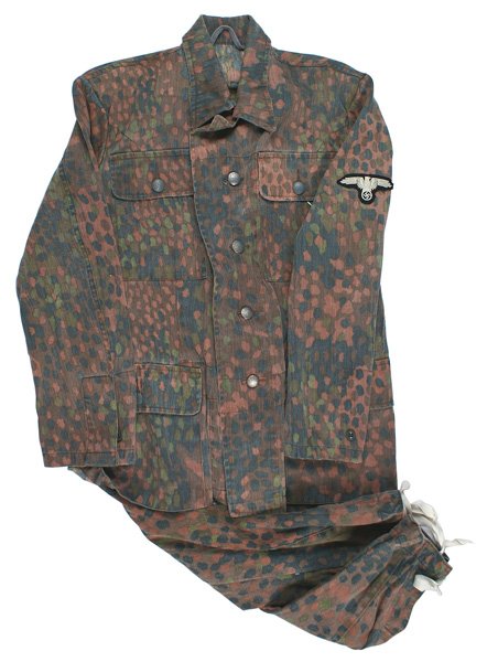Reproduction Waffen-SS camo uniform
