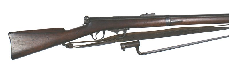Civil War Green Breech Loading Rifle