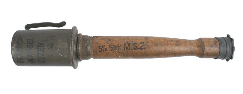 German WWI potato masher grenade