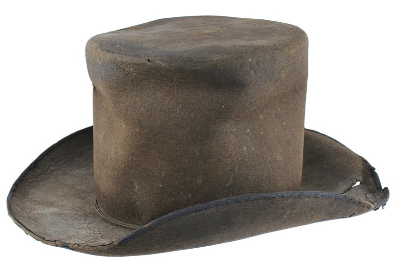 19th Century American gentleman hat