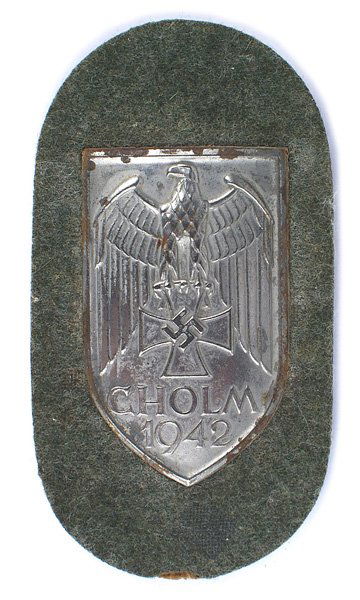 German WWII Cholm Shield