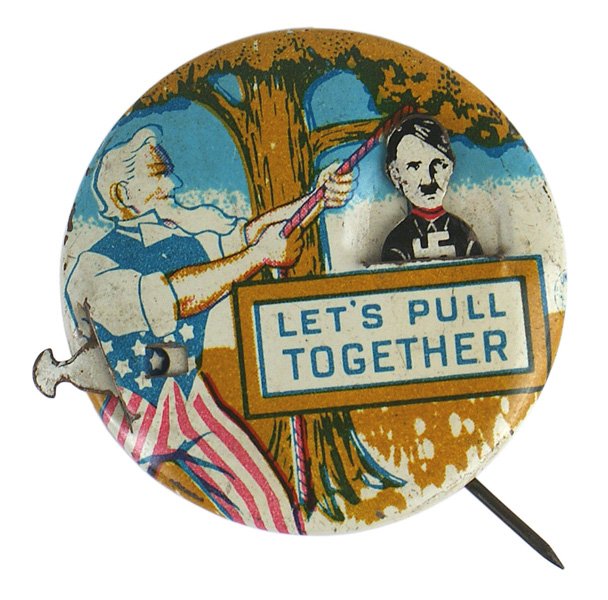 U.S. WWII patriotic anti-Nazi lapel pin - Dec 06, 2014 | Mohawk Arms ...