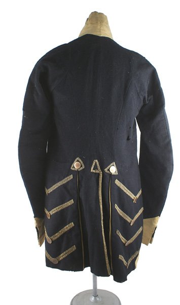 U.S. War of 1812 Infantry officers coatee