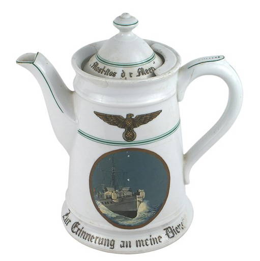 German Wwii Navy Mess Hall Coffee Pot