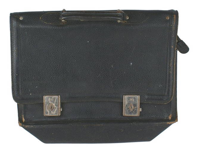 German Wwii Ss Sicherheitsdienst Briefcase