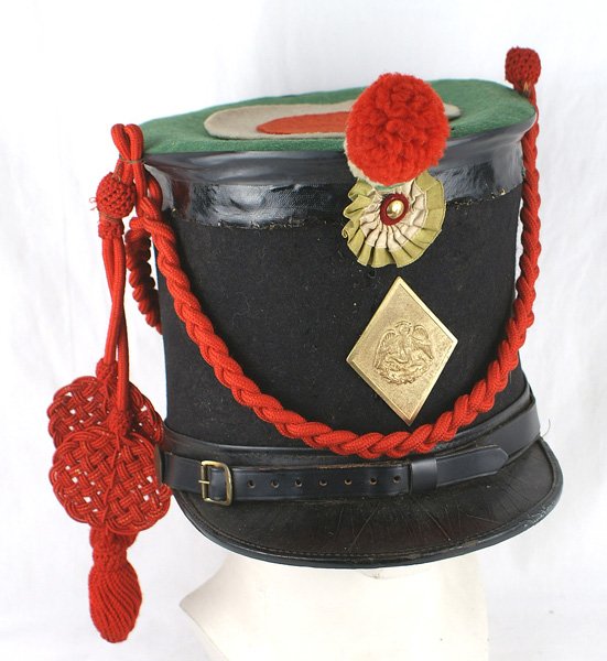 Movie reproduction Texas War of Independence shako