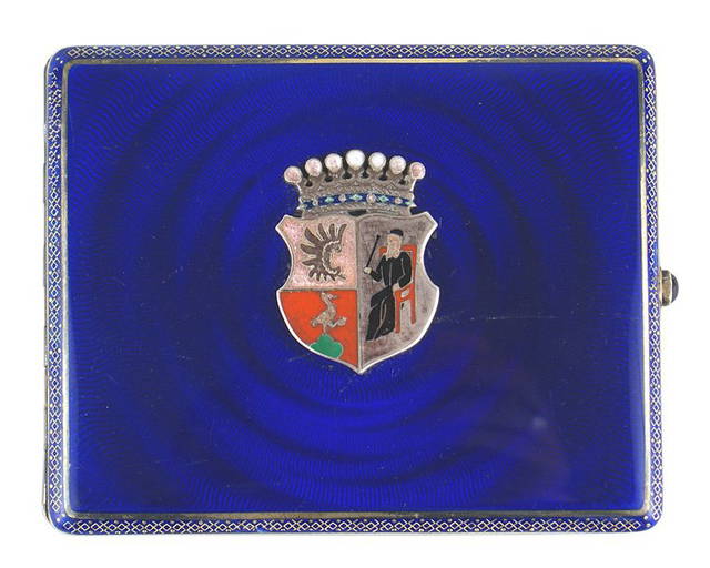 Red Baron Manfred Richthofen Cigarette Case