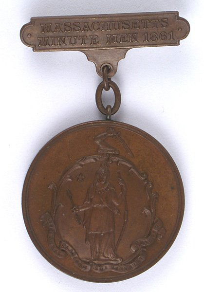 Civil War Massachusetts First Defender Medal