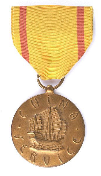 U.s. China Service Medal Us Marine Corps Medal