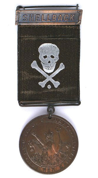U.S. Navy Shellback Medal Neptune