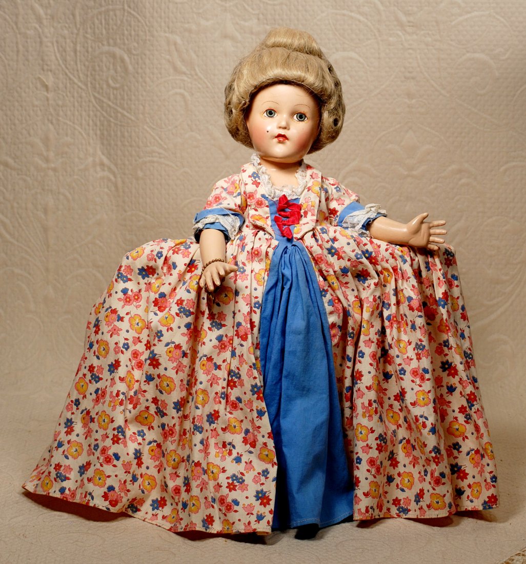EFFANBEE COMPOSITION HISTORICAL DOLL