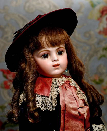 French Bisque Bebe By Bru With Composition Bru Body