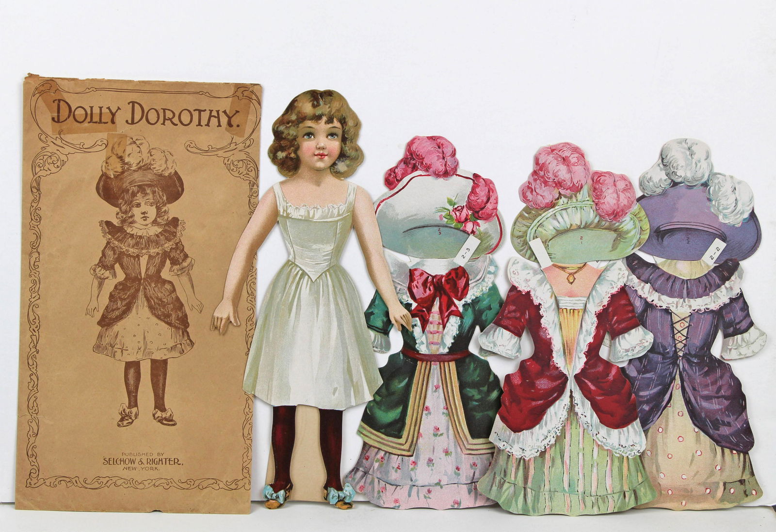 LOT OF 8 SELCHOW & RIGHTER PAPER DOLLS - Feb 06, 2021 | Frasher's Doll ...