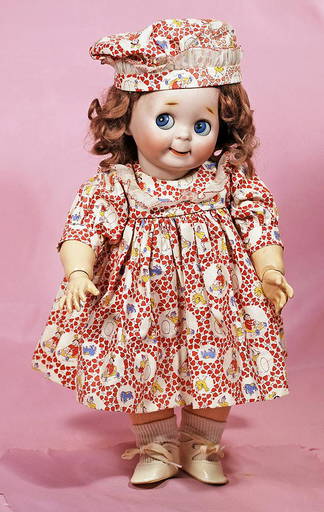 Rare, Adorable Jdk 221, Size 12 Googly By Kestner. 16”.
