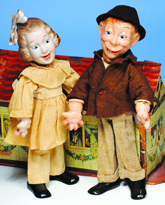 278: IDEAL "BABY SNOOKS" COMPOSITION FLEXY DOLL. 12".