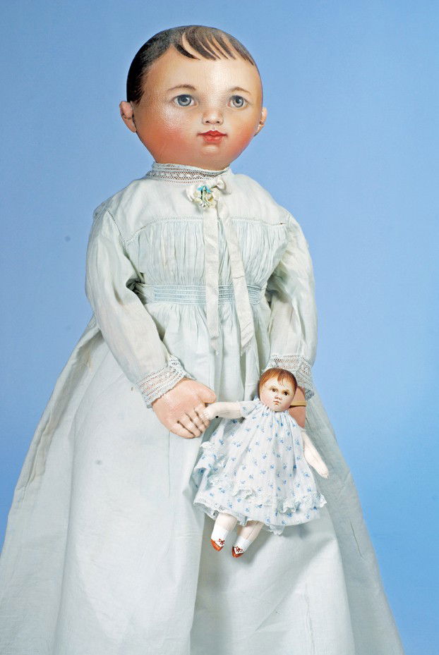 91: SUSAN FOSNOT, OOAK ARTIST, COLUMBIAN CLOTH DOLLS