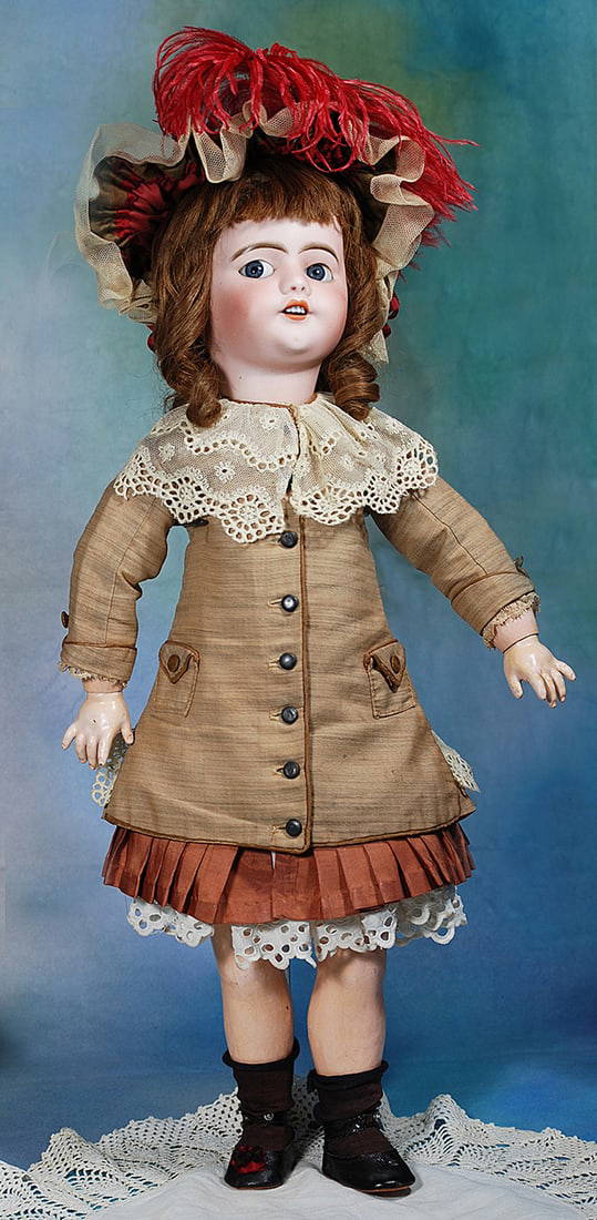 French Bisque Bebe, Depose, By Sfbj With Walking Style Body And Flirty ...