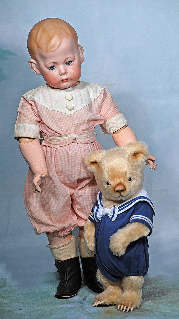 Rare German Bisque Character “fany” With Expressive Modeling By ...