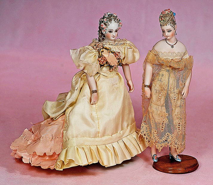 Petite German Bisque Portrait Doll By Beverly Walter Auction