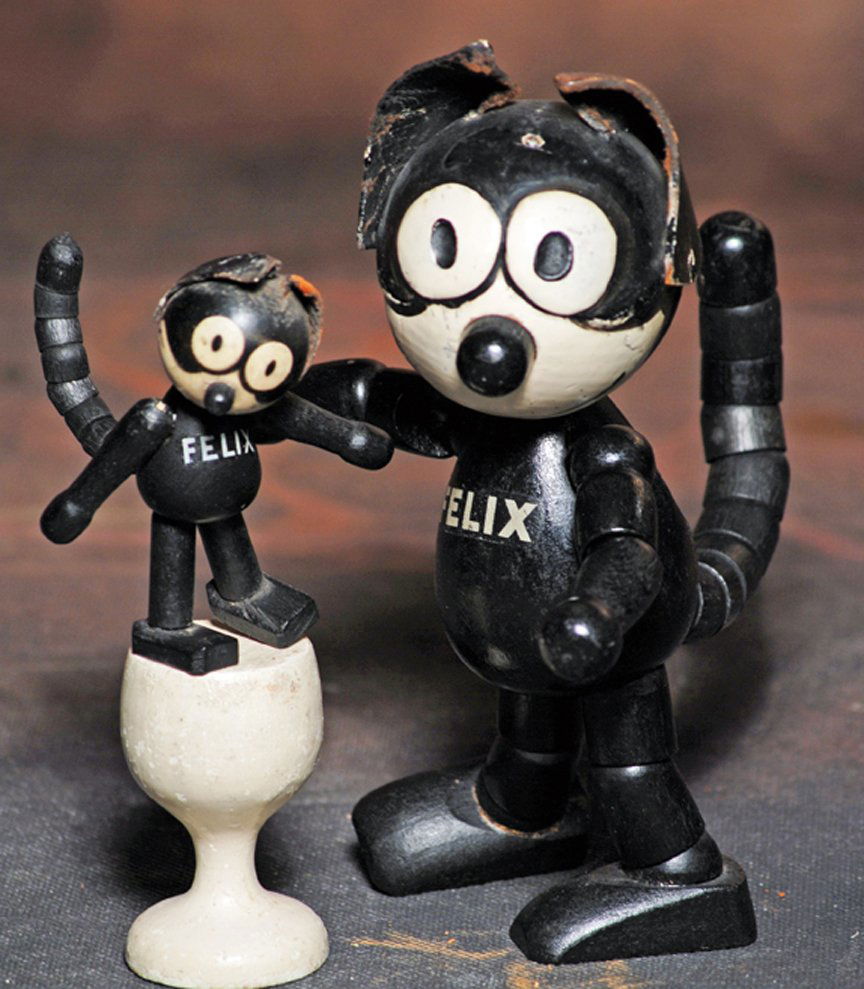 TWO AMERICAN WOODEN “FELIX” FIGURES BY SCHOENHUT. 8 ½” - Oct 20, 2013 ...