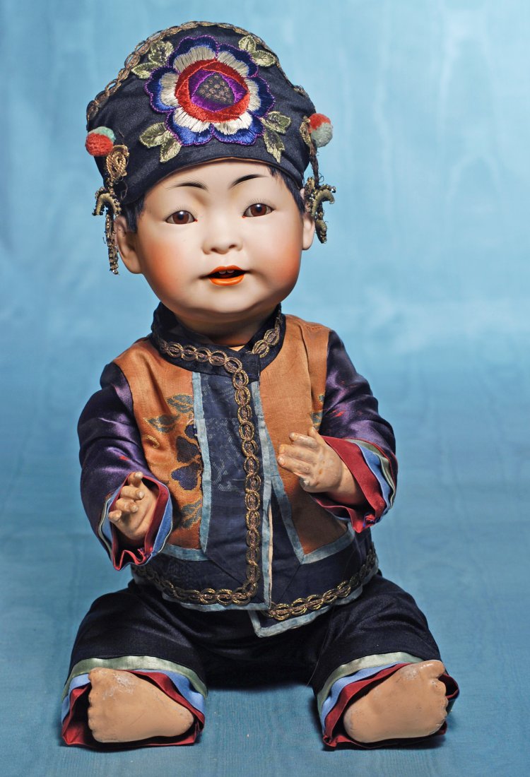 EXCEPTIONALLY FINE, LARGE KESTNER MODEL OF J.D.K.