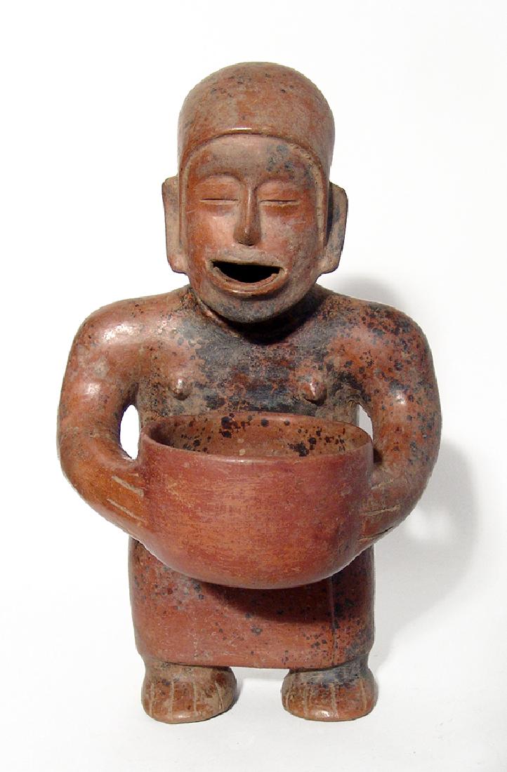 A handsome Colima standing figure, West Mexico