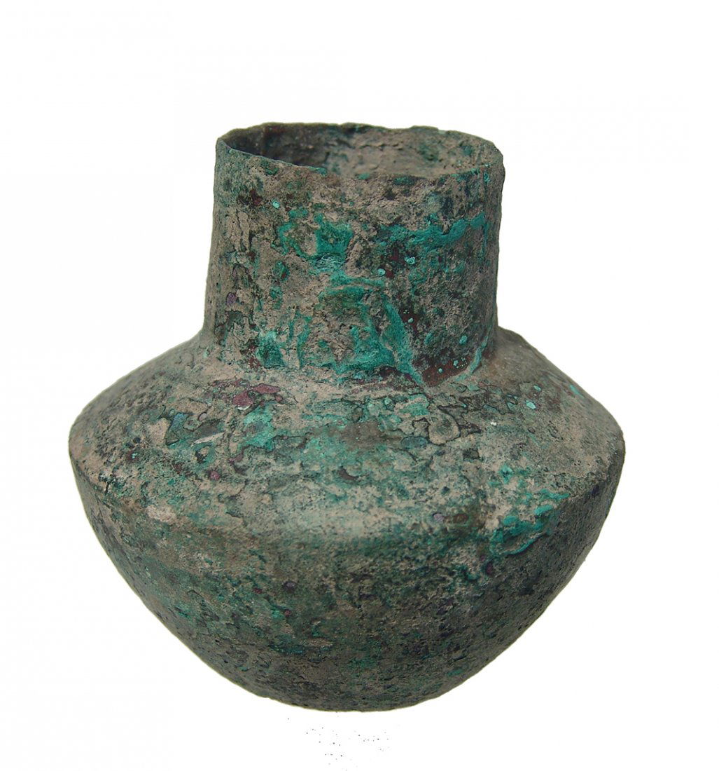 A Near Eastern bronze jar