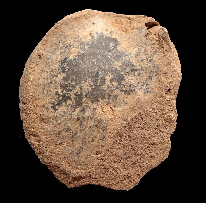 Mousterian Neanderthal discoidal flint scraper tool