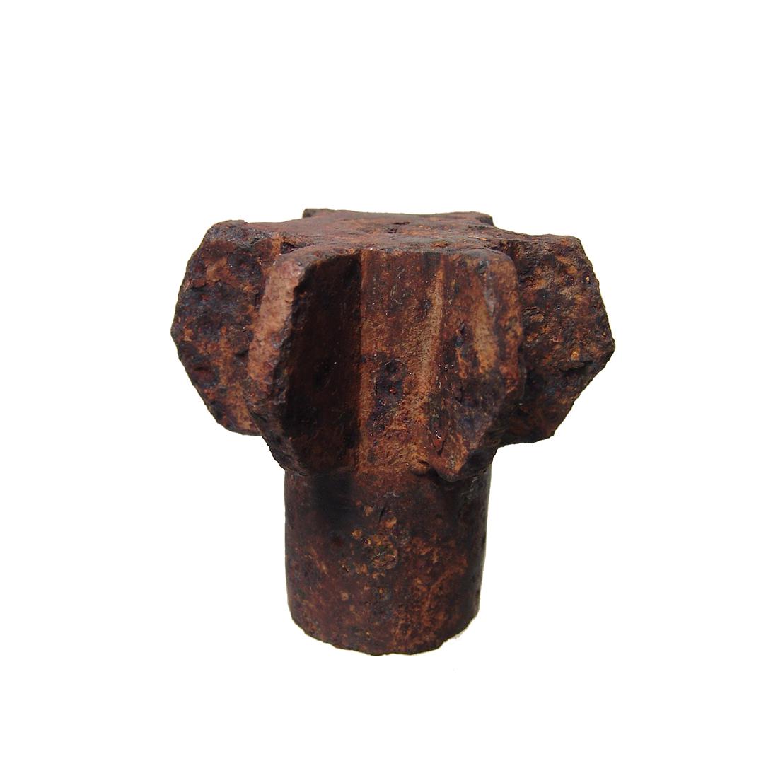 A nice iron mace head, Eastern Europe