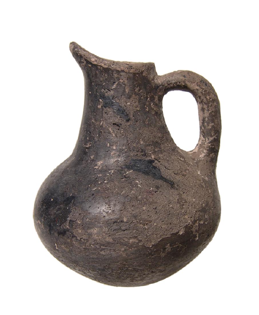 A nice Argive Minyan ware pitcher, Middle Helladic