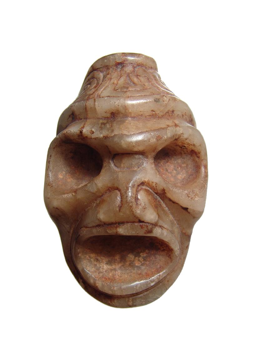 Taino translucent marble Ancestral or heritage mask - May 04, 2019 ...