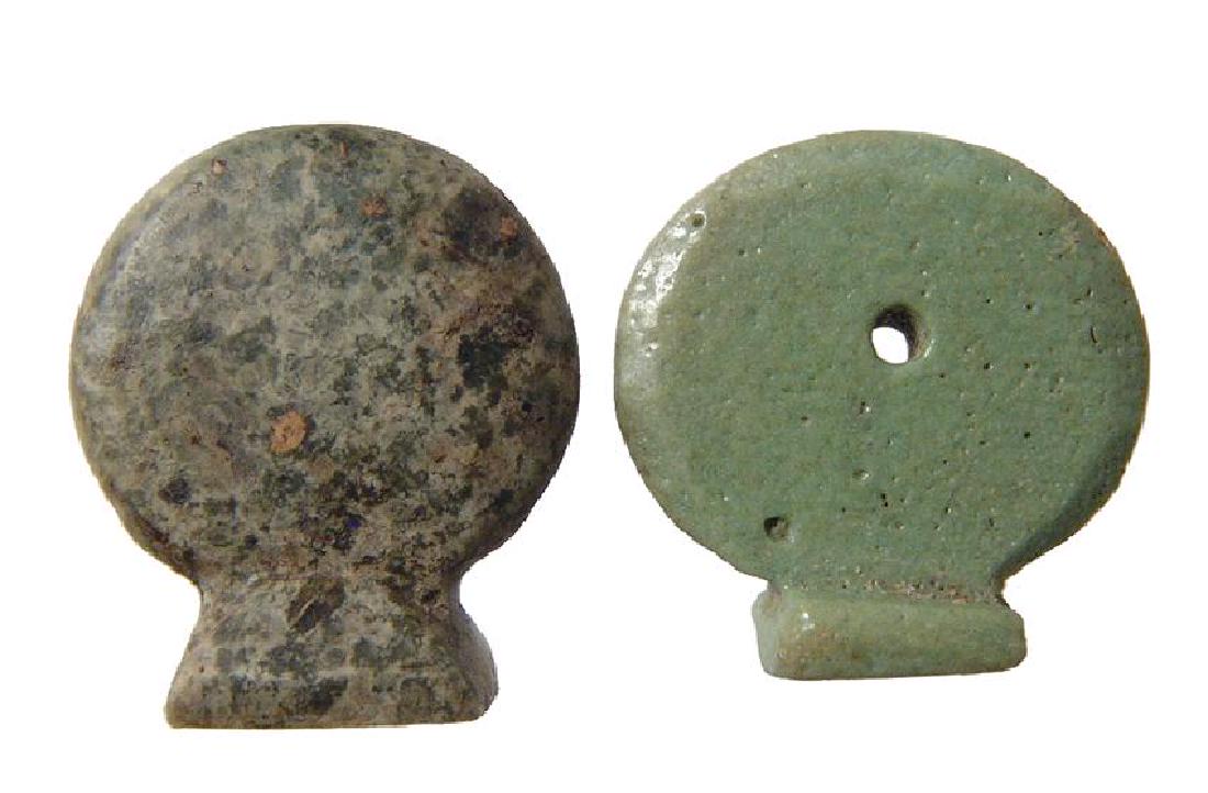 A pair of Egyptian solar disk amulets - Jun 29, 2019 | Ancient Resource ...