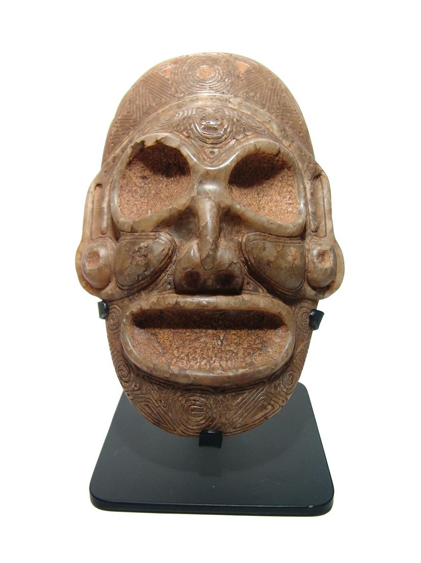An exquisite Taino marble mask - Oct 19, 2019 | Ancient Resource ...