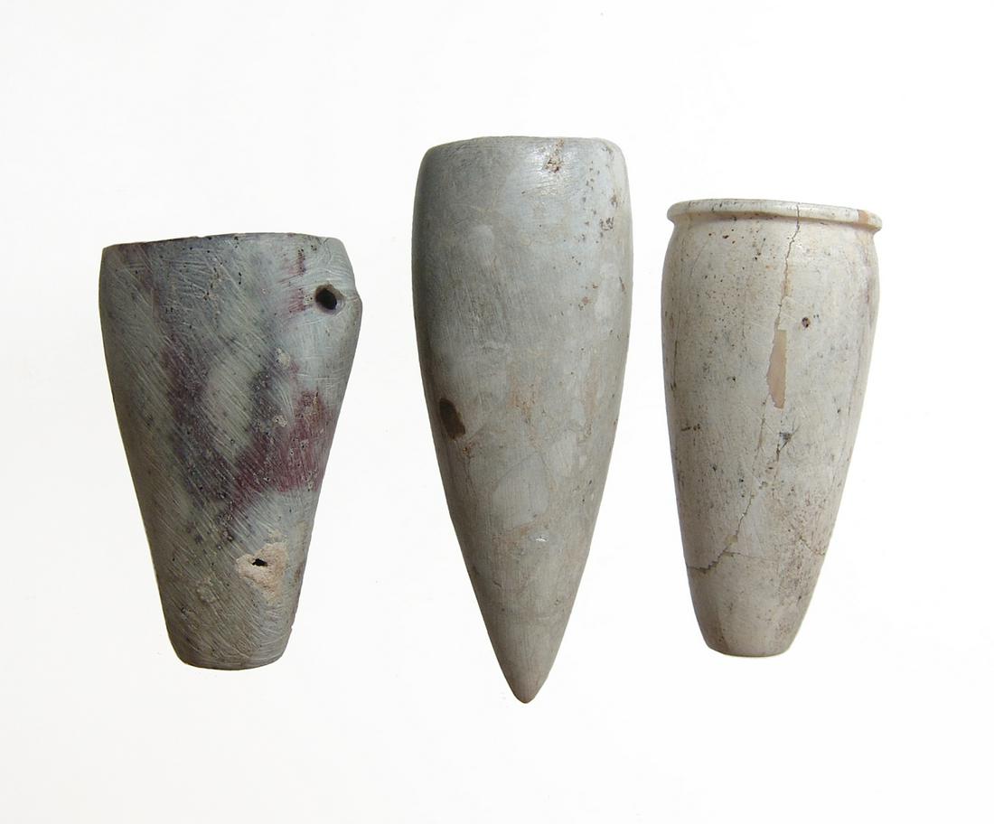 Buy An interesting trio of Egyptian stone vessels | Ancient Resource ...